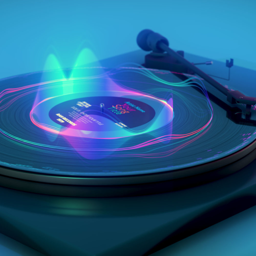 graphicINmotion | Turntable Music Visualizer